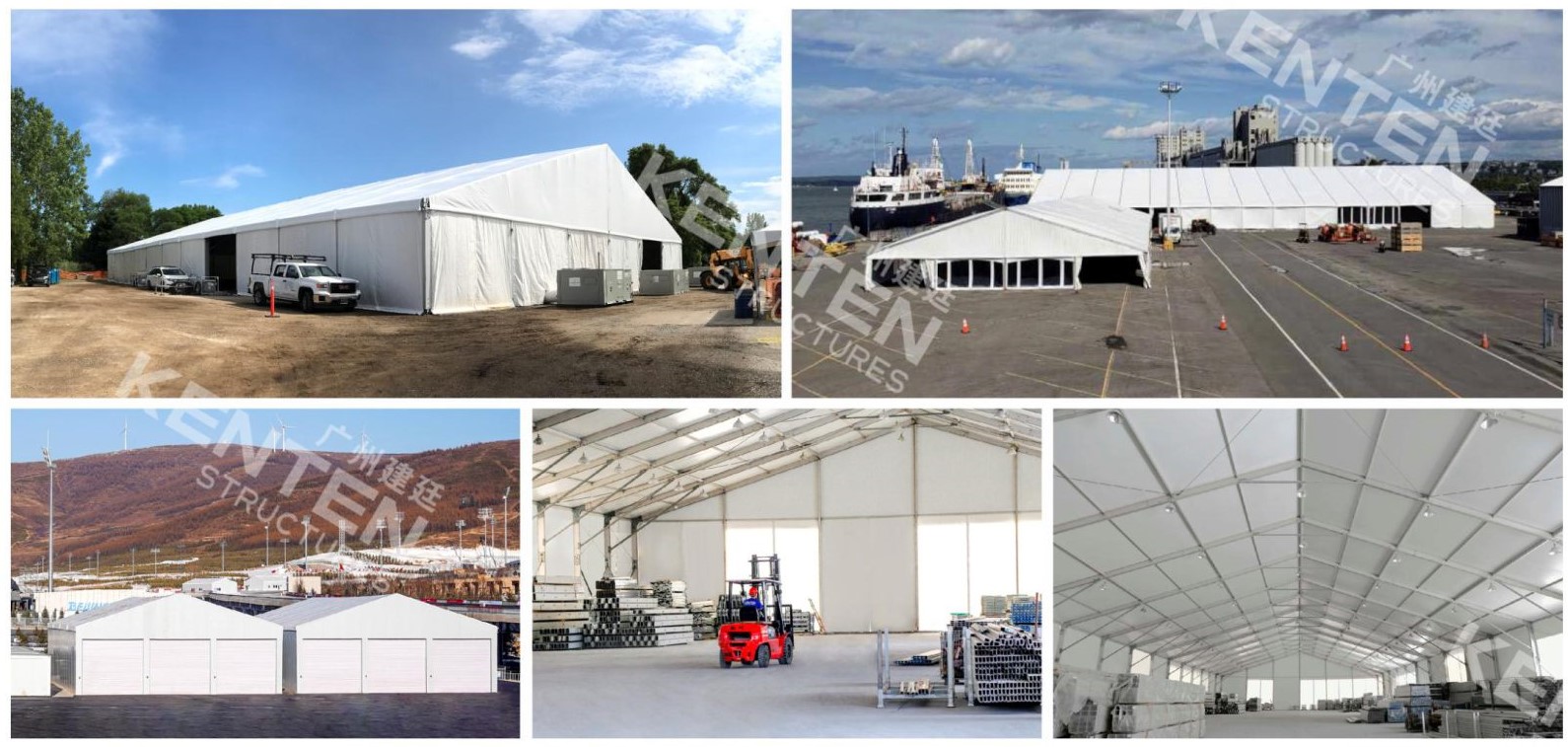 Warehouse Tents by KENTEN: Durable, Customizable Storage Solutions | KENTEN
